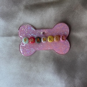 Custom Resin Dog Name Tags - Etsy