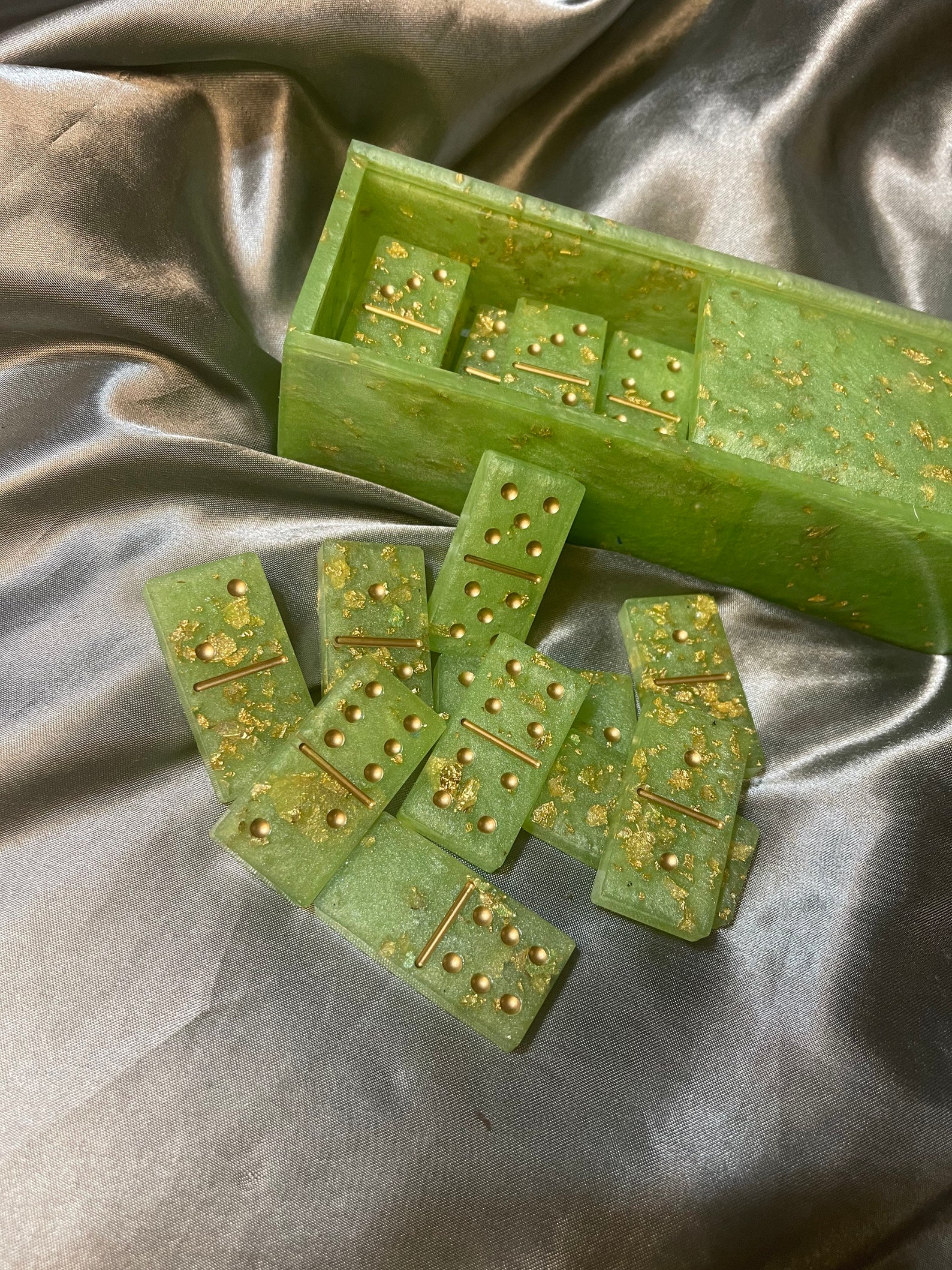 Set of Resin Dominoes - Etsy
