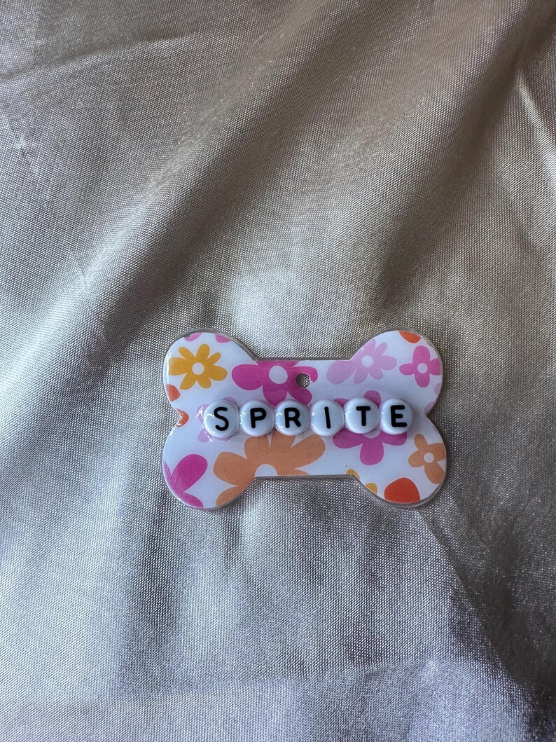 Custom Resin Dog Name Tags - Etsy