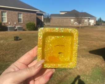 Bart Simpson Art/ Handmade Clay Ashtray With Bart Simpson/ the Simpsons ...