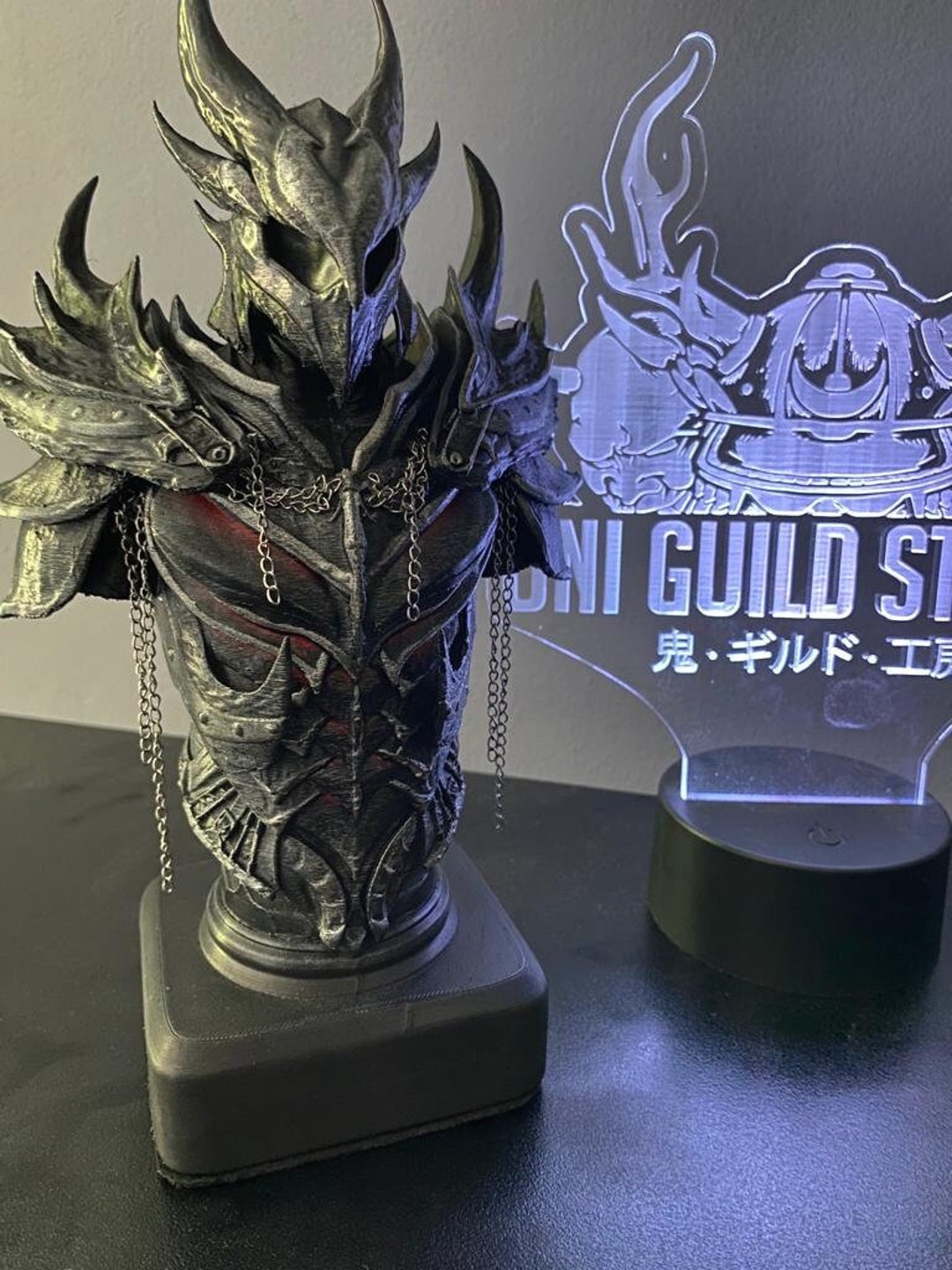 Daedra Skyrim Armor Figure in 3D Print Hand Painted - Etsy UK