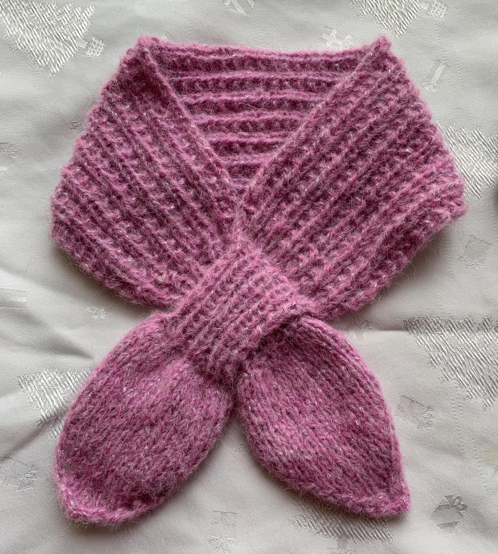 Scarf/neck Warmer - Pull Through Design Available in Blue, Pink and ...