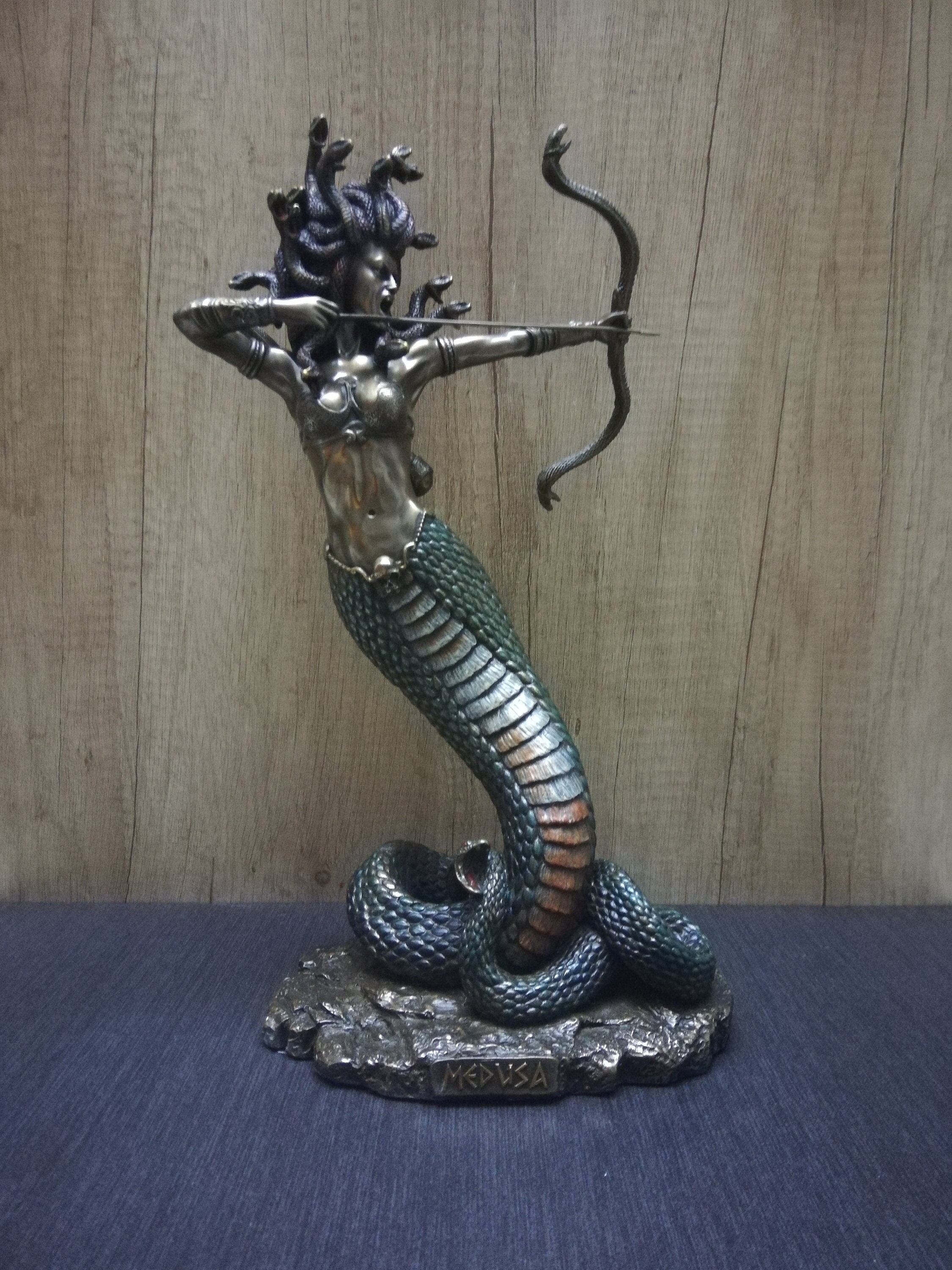 Medusa Mermaid Ancient Greek Mythology 35cm-13.77in Gorgo - Etsy UK