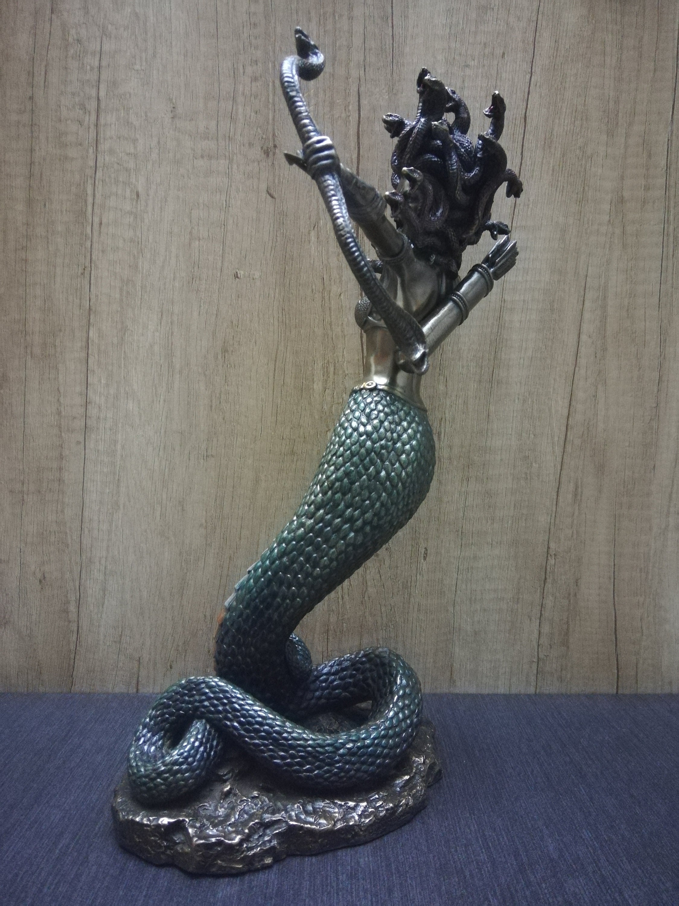 Medusa Mermaid Ancient Greek Mythology 35cm-13.77in Gorgo - Etsy UK