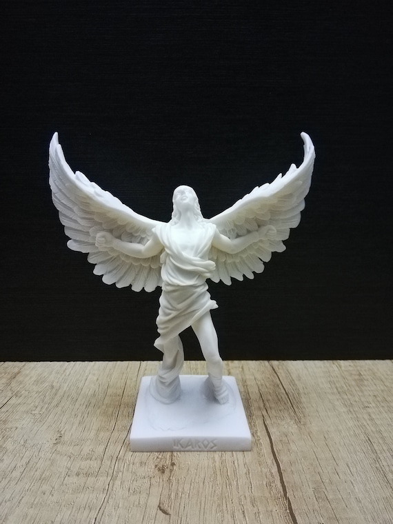 Icarus Statue 15.6cm-6.14in Son of Craftsman Daedalus Wax | Etsy