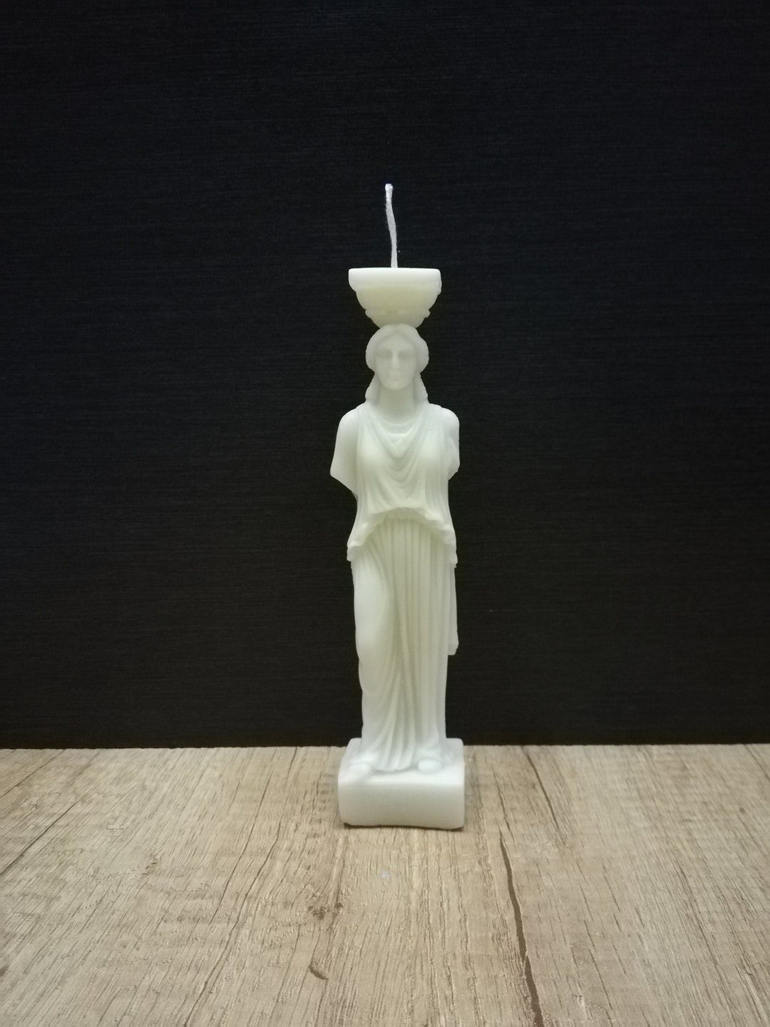 Caryatid 18.5cm - 7.28in 100% Soy Wax Columns at Acropolis Museum ...