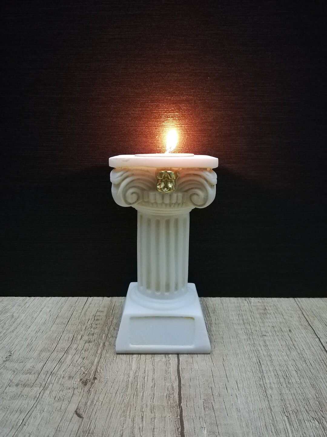 Ionic Column Candle Holder Ancient Greek Architecture 13cm-5.11in ...