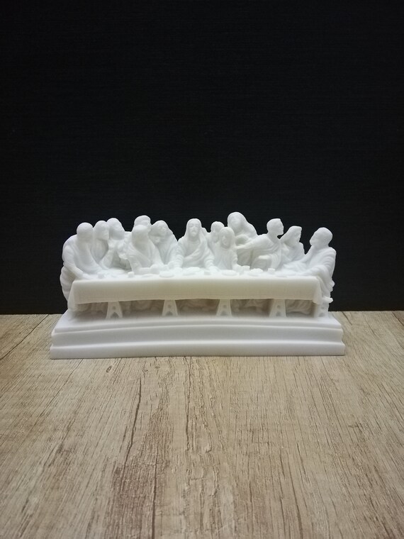 The Last Supper Handmade Marble Sculpture 10cm-3.93inh & | Etsy