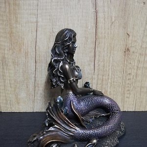Bronze Color Mermaid Statue - Veronese Design - Unique Details - Etsy