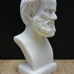 Aristotle Bust Head Famous Greek Philosopher Handmade Greek Sculpture ...