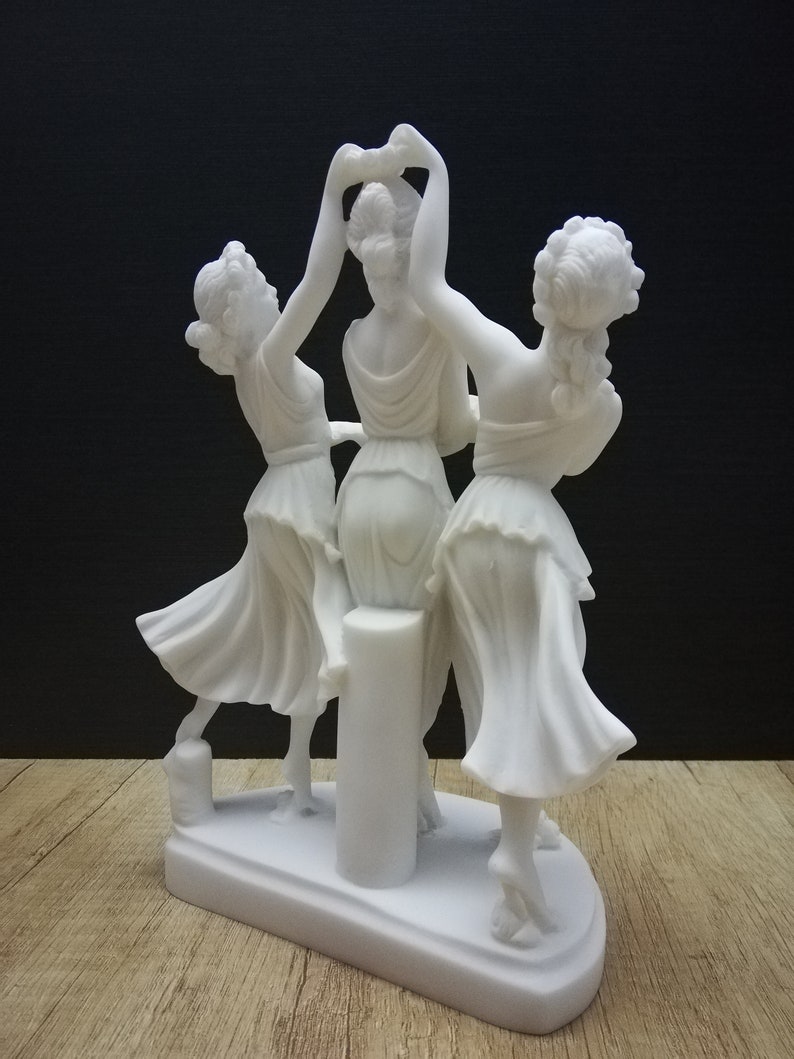 The Three Graces Charites 23.5cm-9.25in Ancient Greek Statue | Etsy