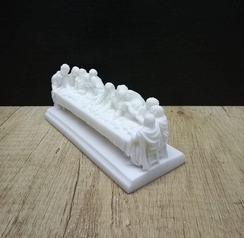 The Last Supper Handmade Marble Sculpture 7cm-2.75inh & - Etsy