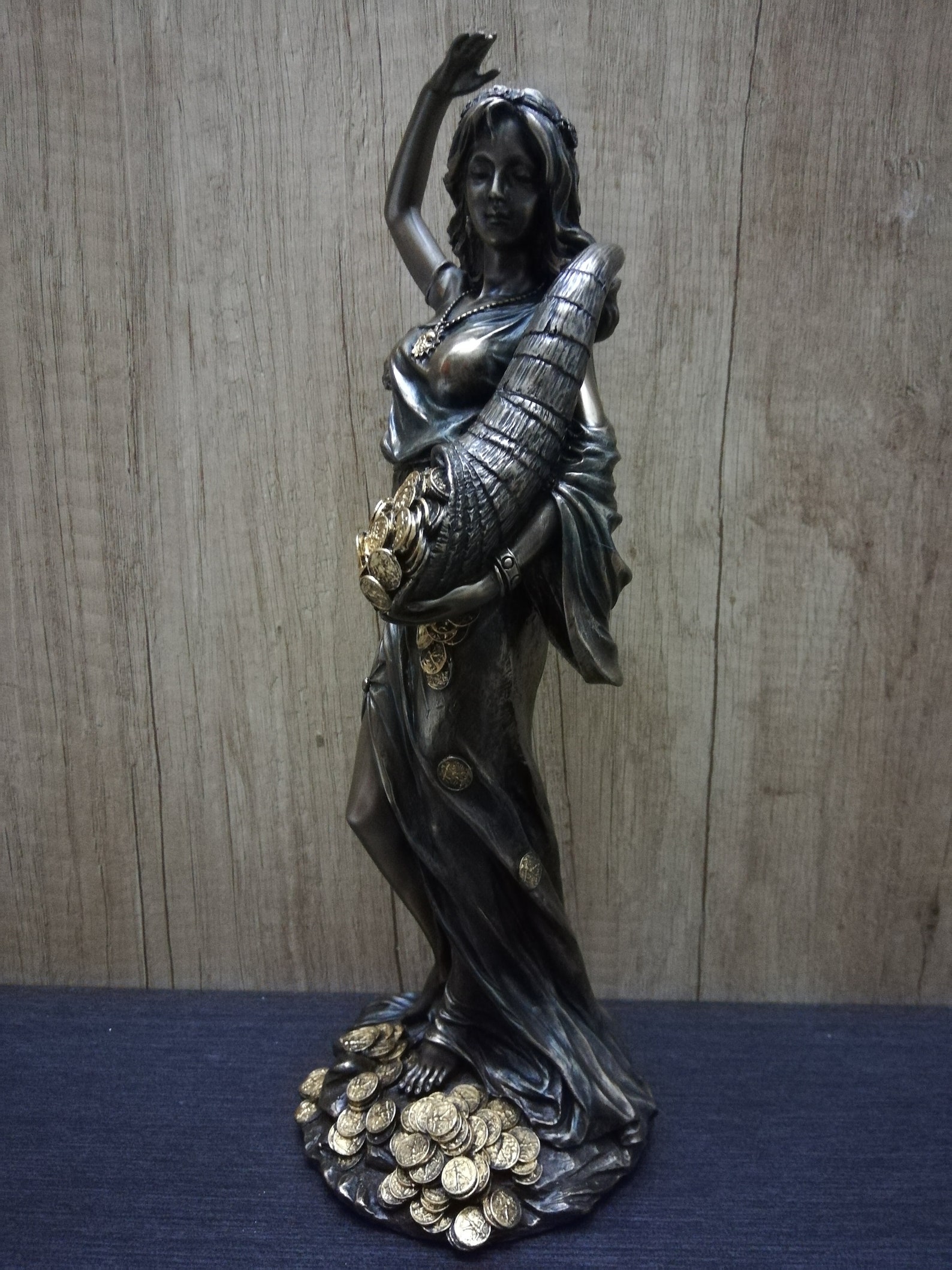 Fortuna Goddess Of Wealth Tyche 11.02in-28cm Ancient Greek | Etsy