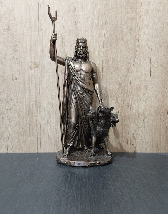 Hades Greek God Of The Underworld Statue Sand Sculpture Of Hades,