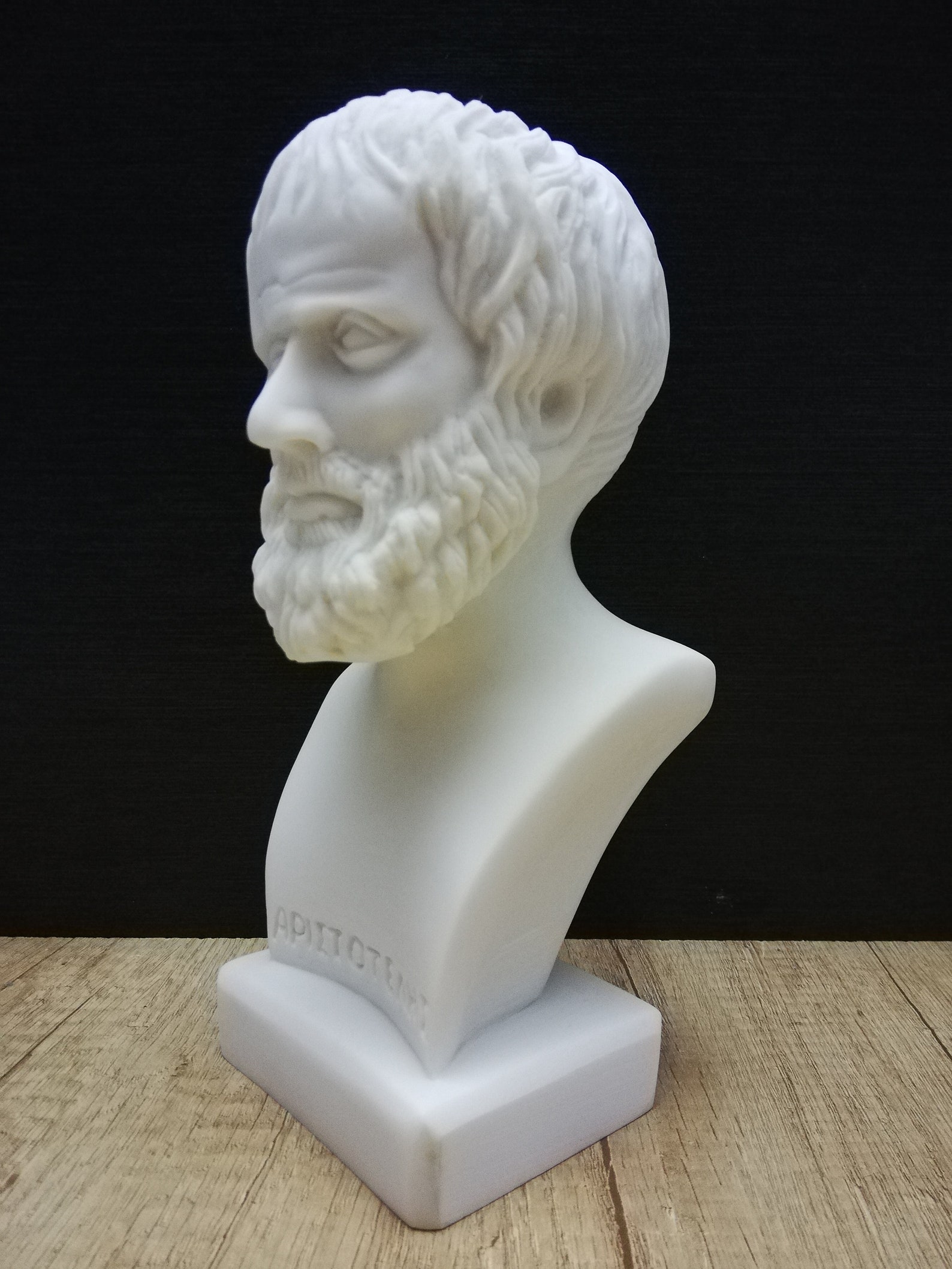 Aristotle Bust Head Famous Greek Philosopher Handmade Greek - Etsy