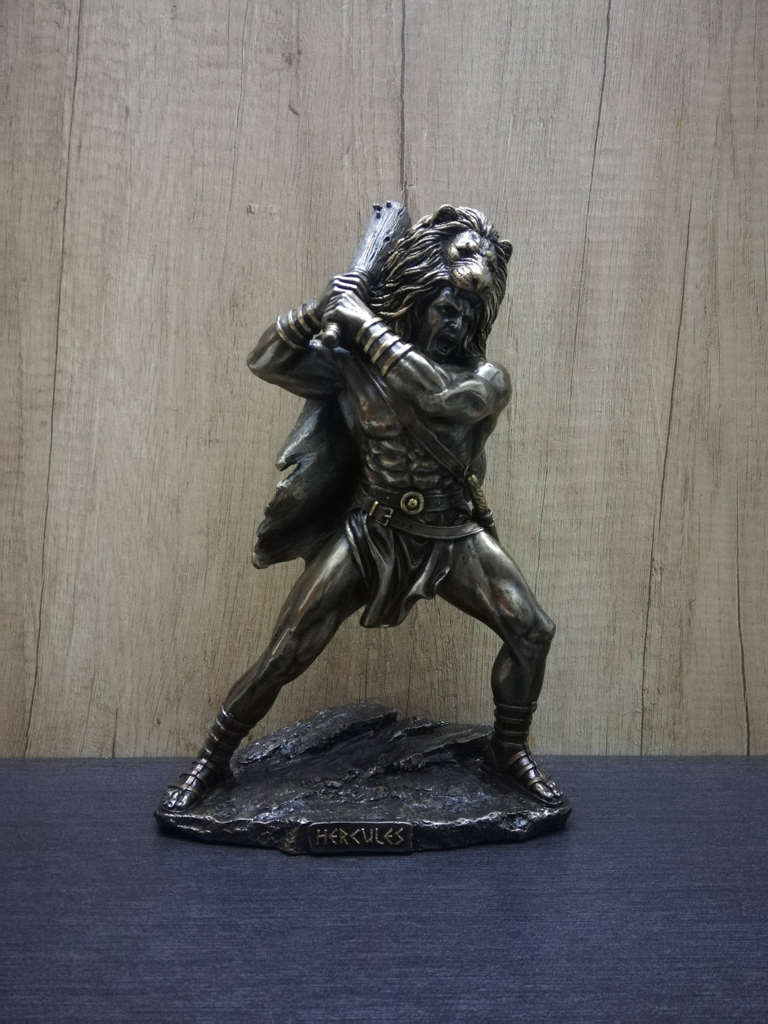 Hercules 26.5cm - 10.43in Ancient Greek Hero Resin and Bronze Statue ...