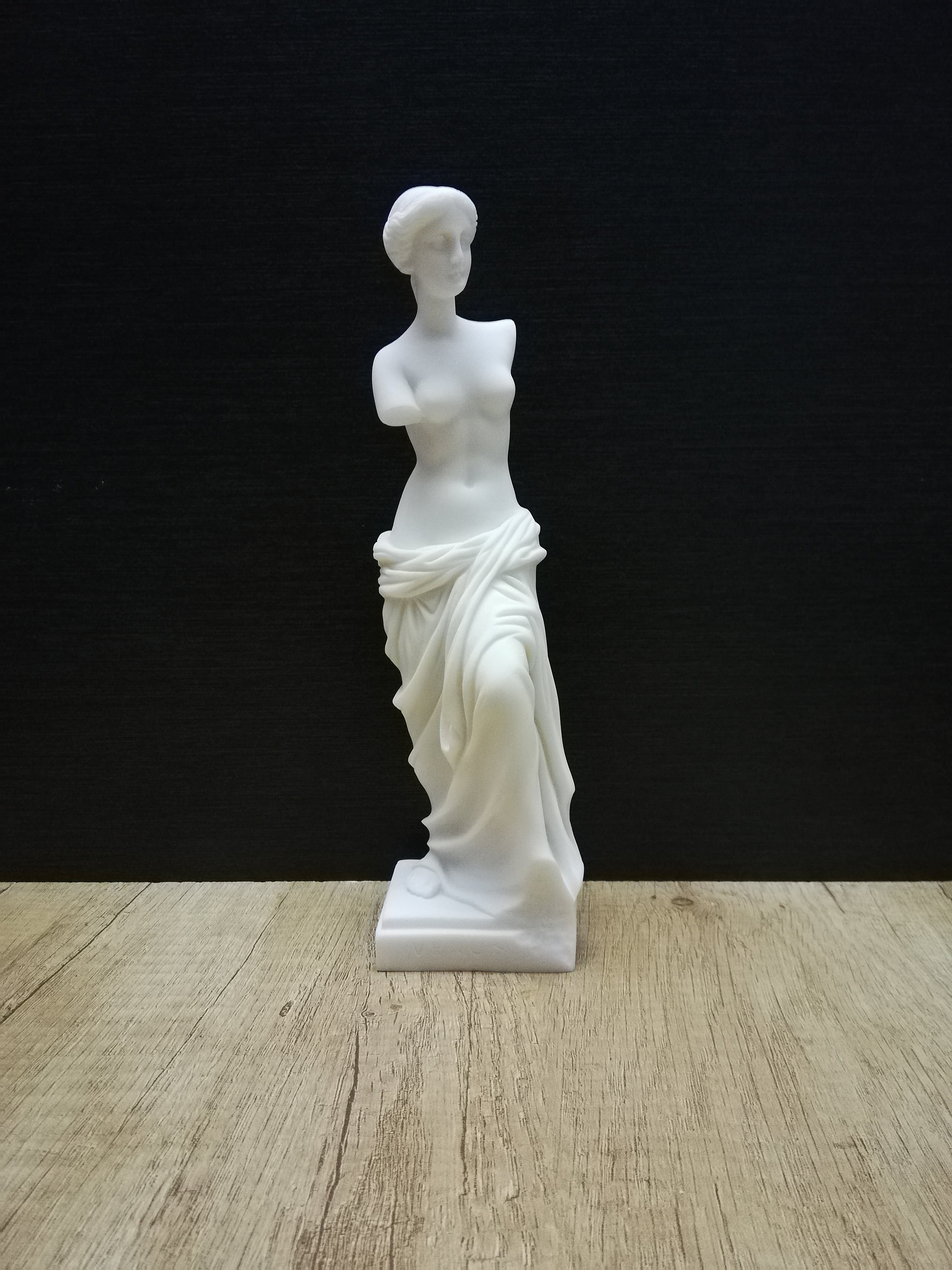 Venus de Milo Aphrodite Alabaster Handmade sculpture 9.45in | Etsy