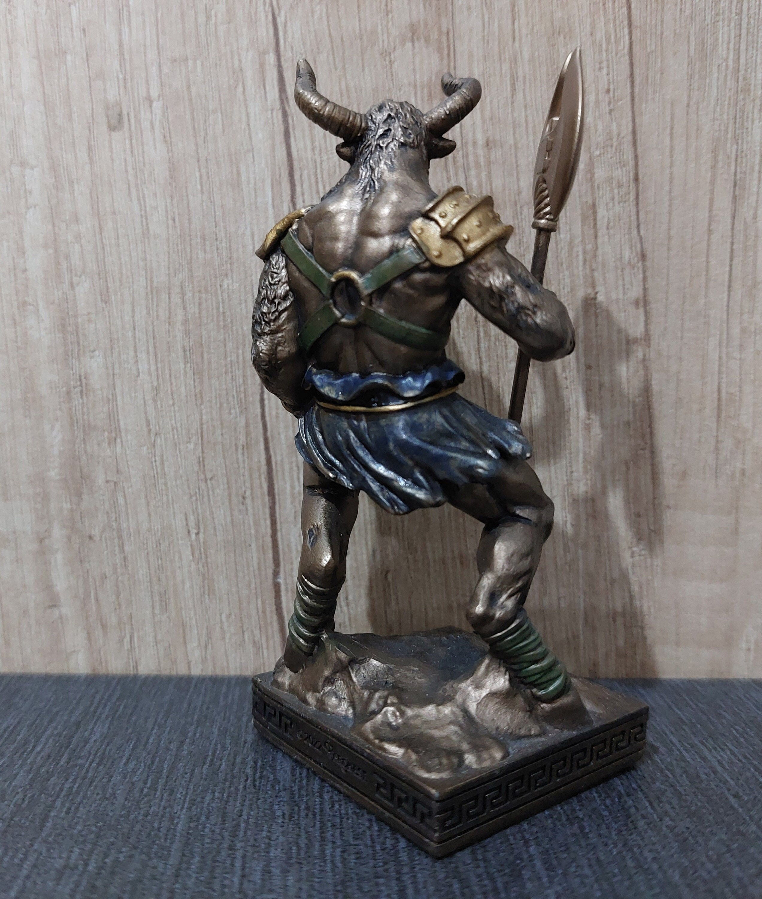 Minotaur Ancient Greek Statue Cretan Bull 9.5cm-3.74in Mini - Etsy