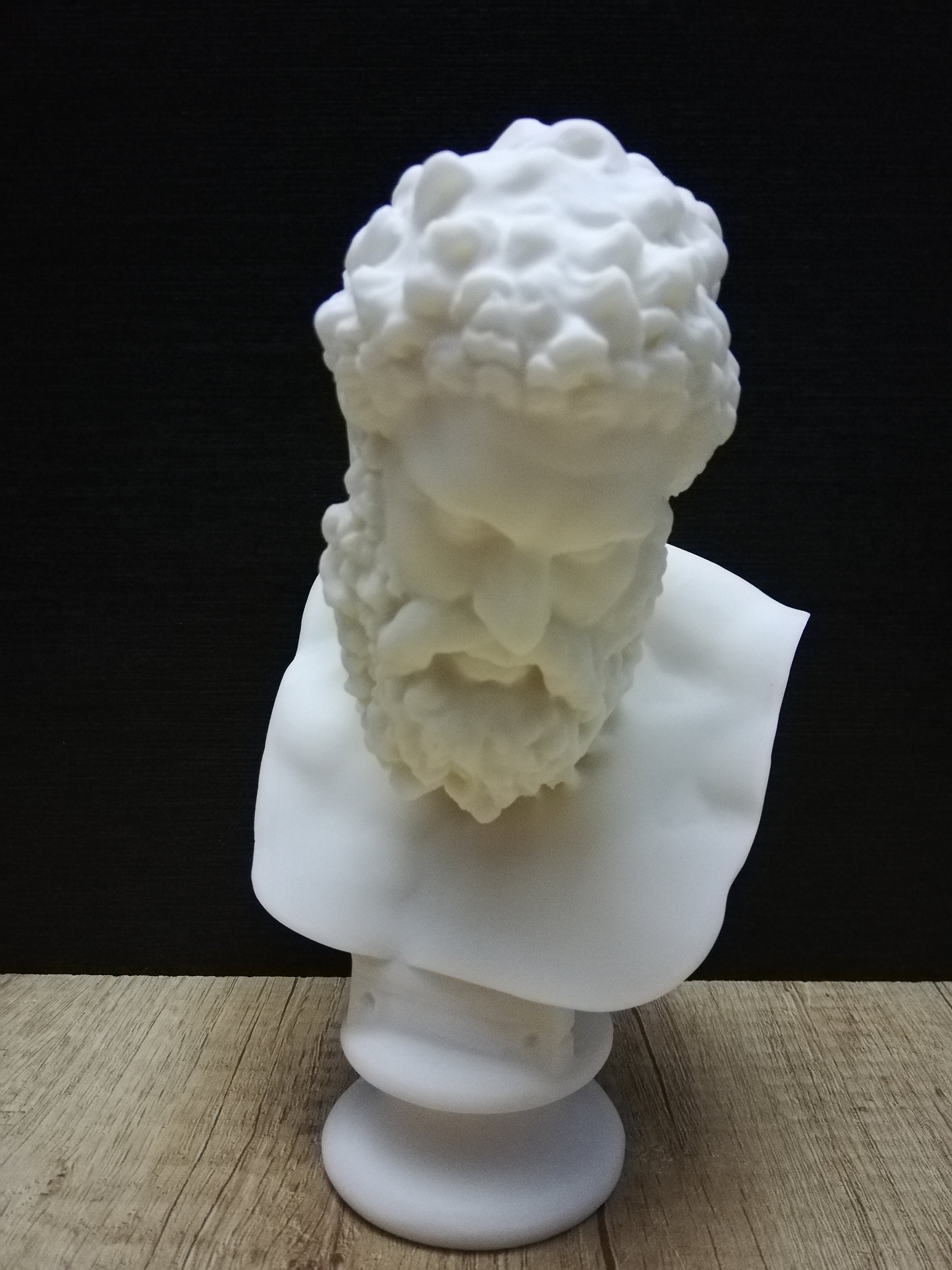 Hercules Head Bust 21.5cm 8.46in Ancient Greek Hero Greek - Etsy