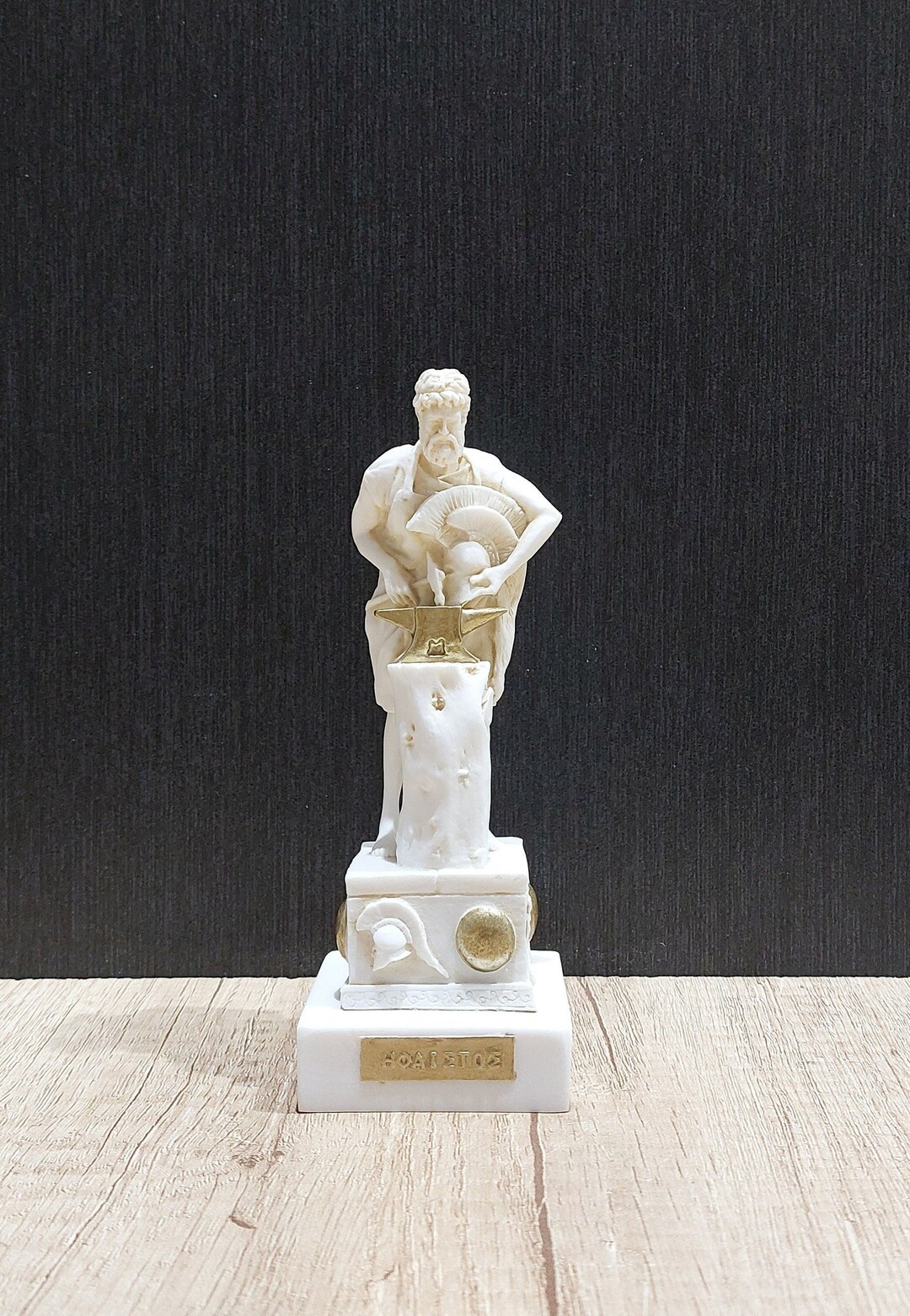 Hephaestus Greek Roman God of Blacksmiths 15.5cm 6.10in Greek Mythology ...