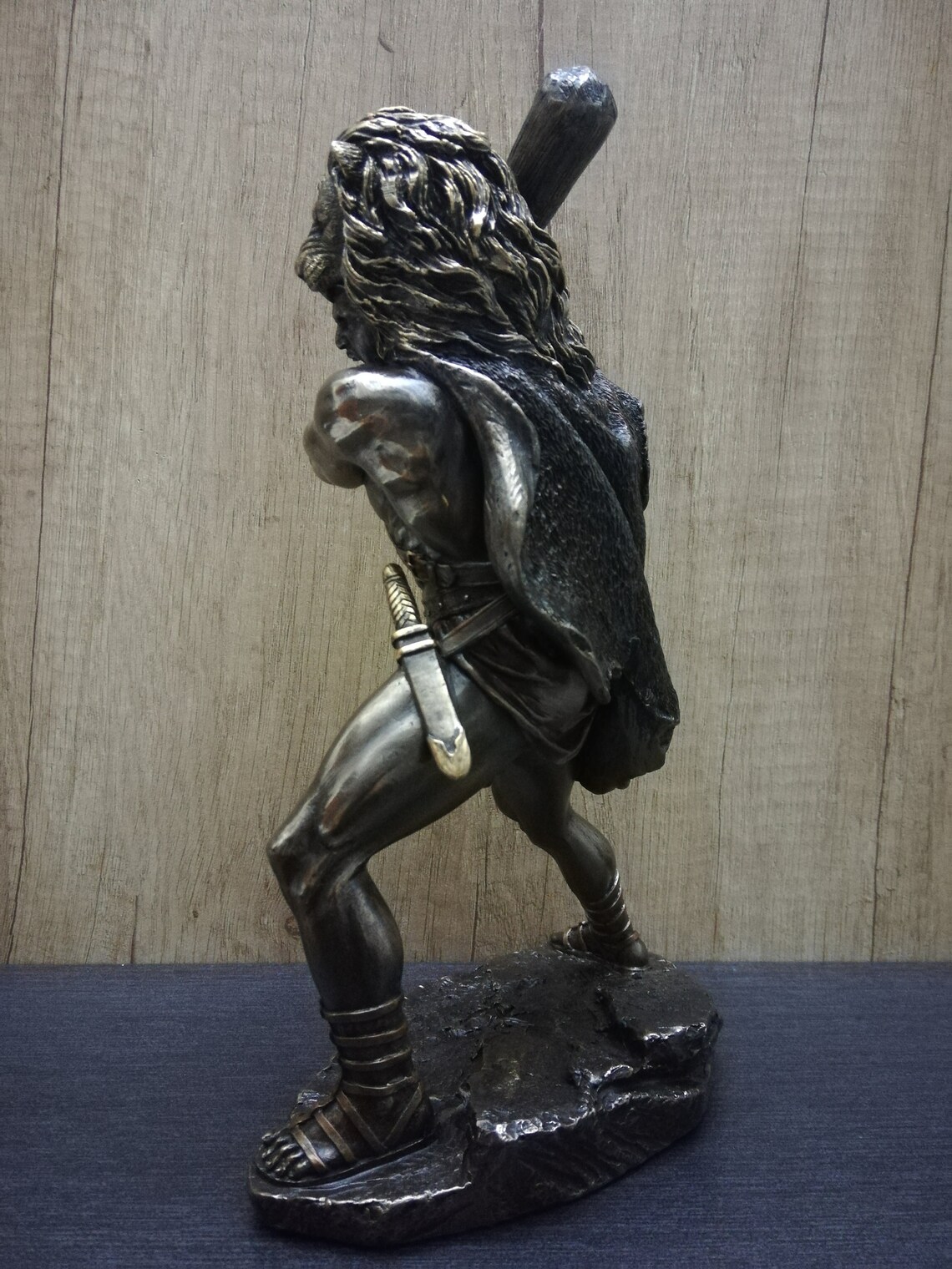 Hercules 26.5cm 10.43in Ancient Greek Hero Resin and Bronze | Etsy