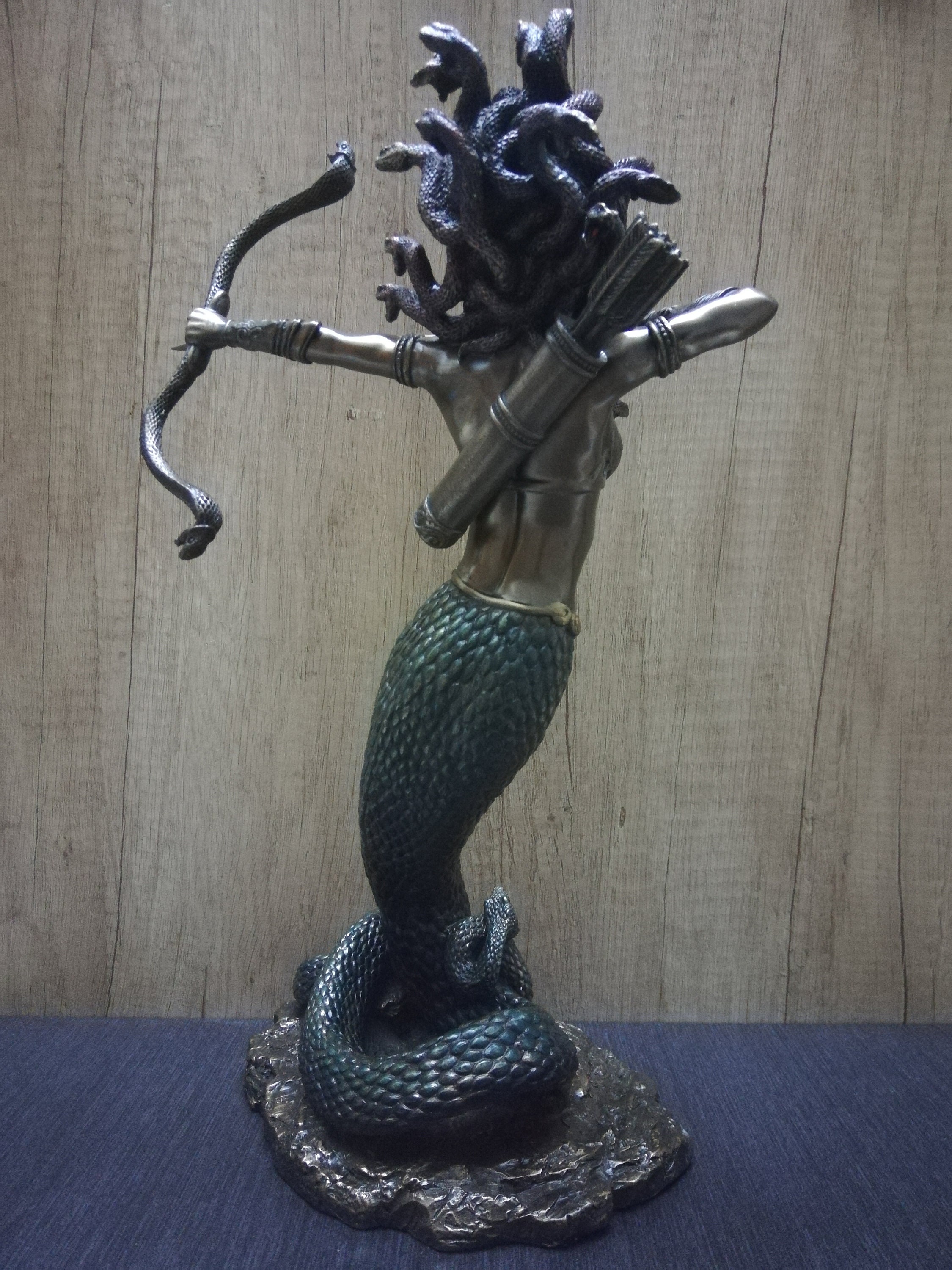 Medusa Mermaid Ancient Greek Mythology 35cm-13.77in Gorgo - Etsy UK