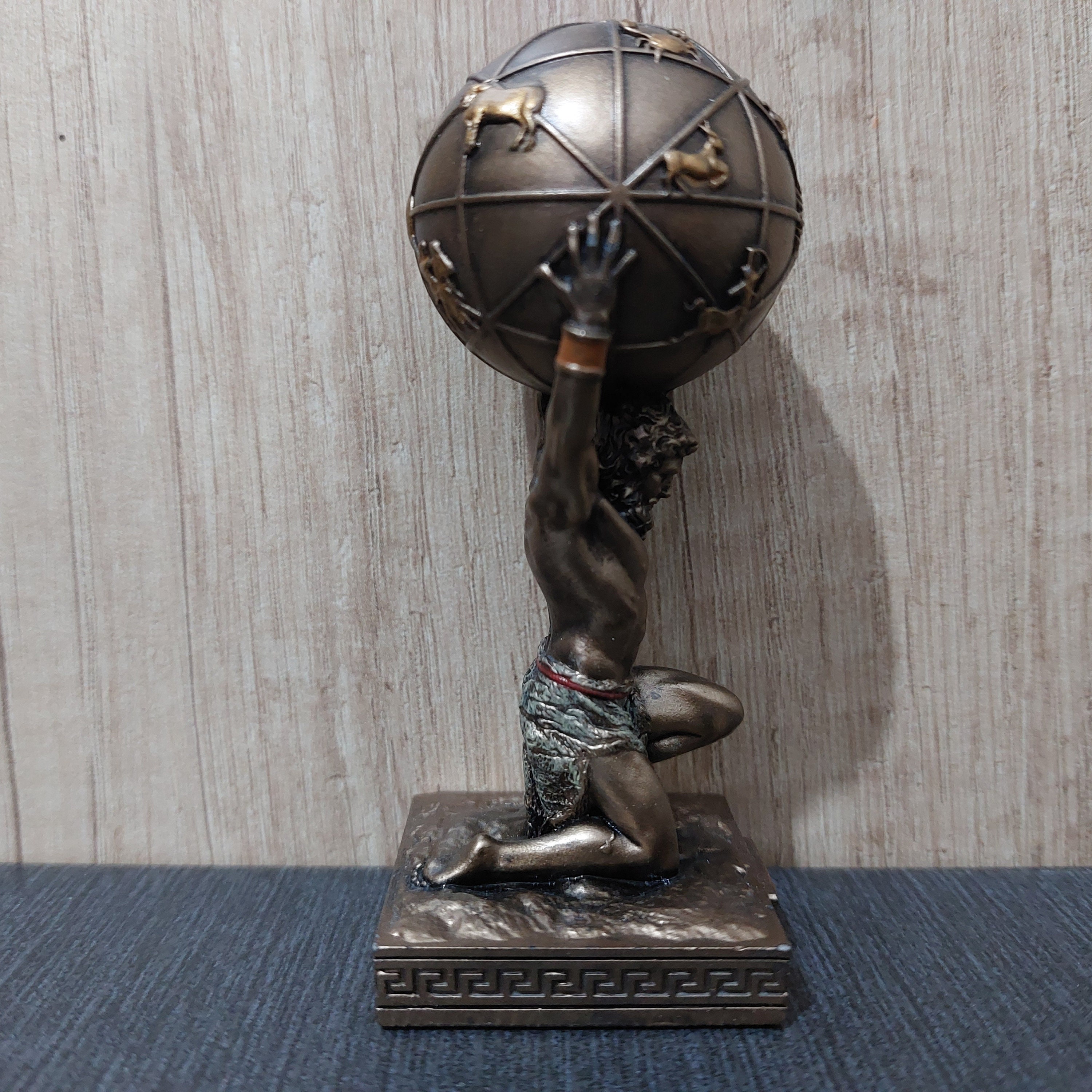 Atlas Titan Hold up the Celestial Heavens 9.3cm-3.66in Museum - Etsy