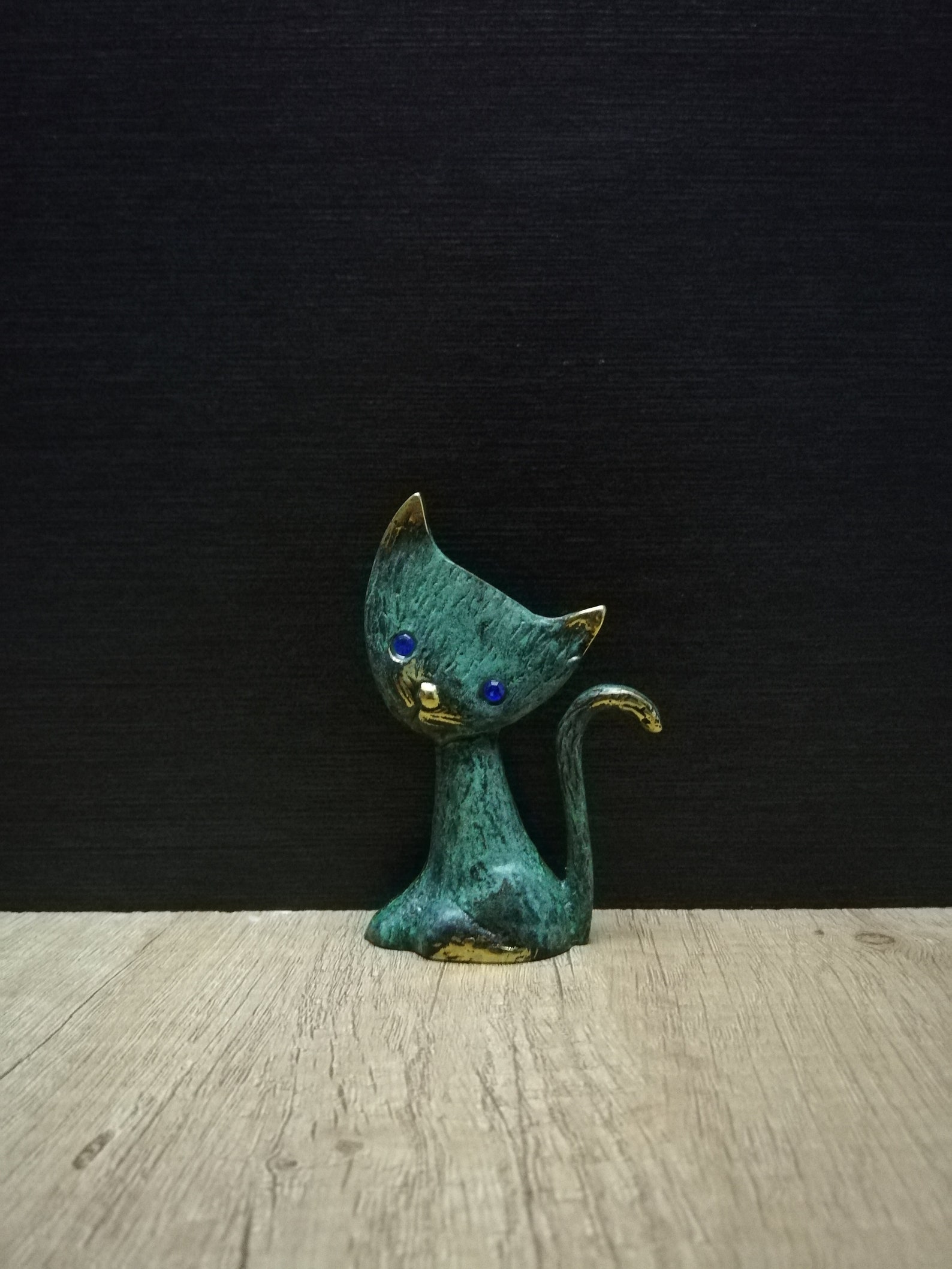 Cat Bronze Cute Small Animals Handmade Bronze Sculpture - Etsy UK