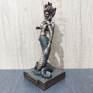 Medusa Mermaid Ancient Greek Mythology 9.5cm - 3.74in Mini Gorgo Unique ...