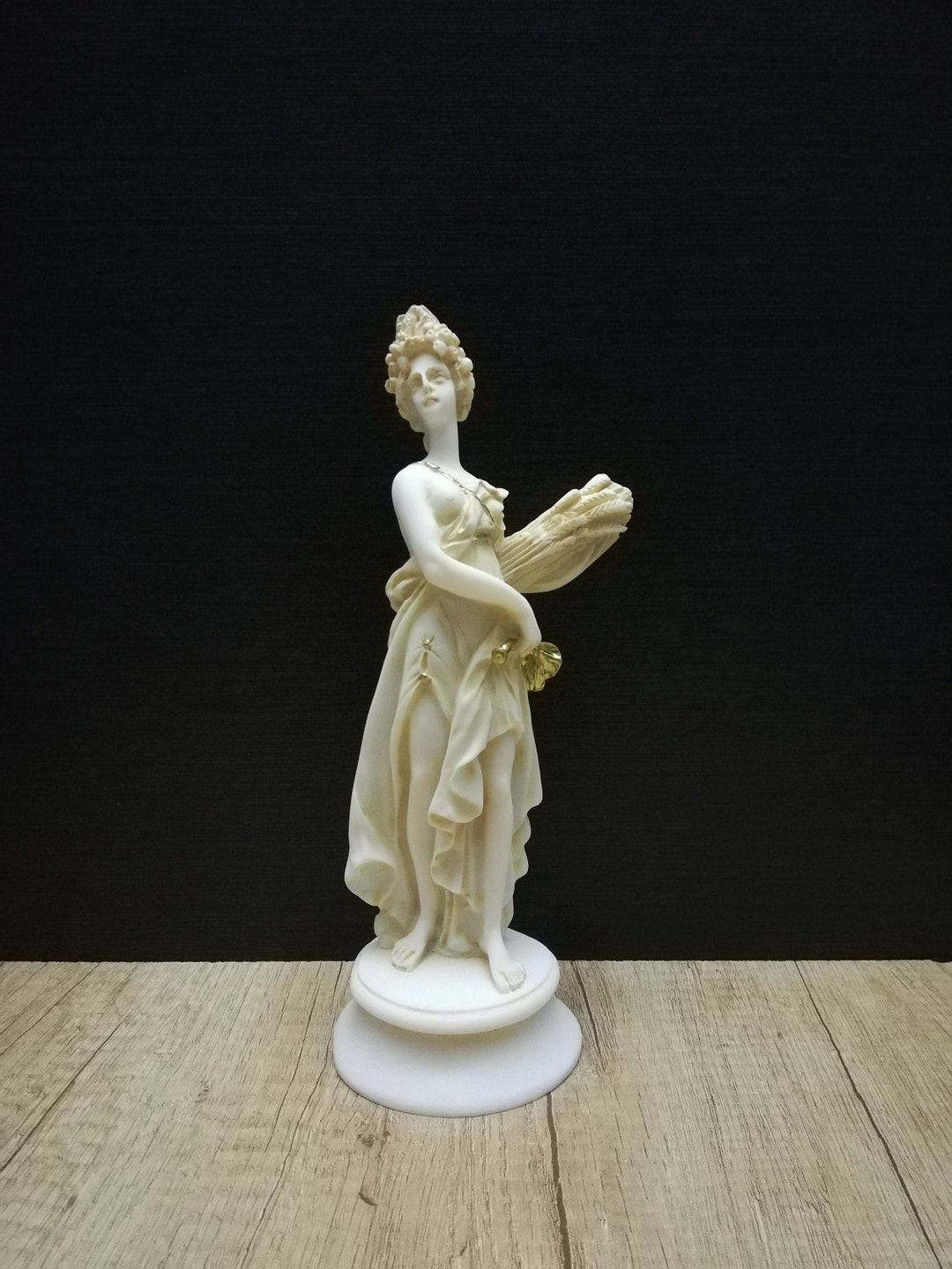 Demeter Greek Goddess of Agriculture & Fertility 25.5cm Handmade ...