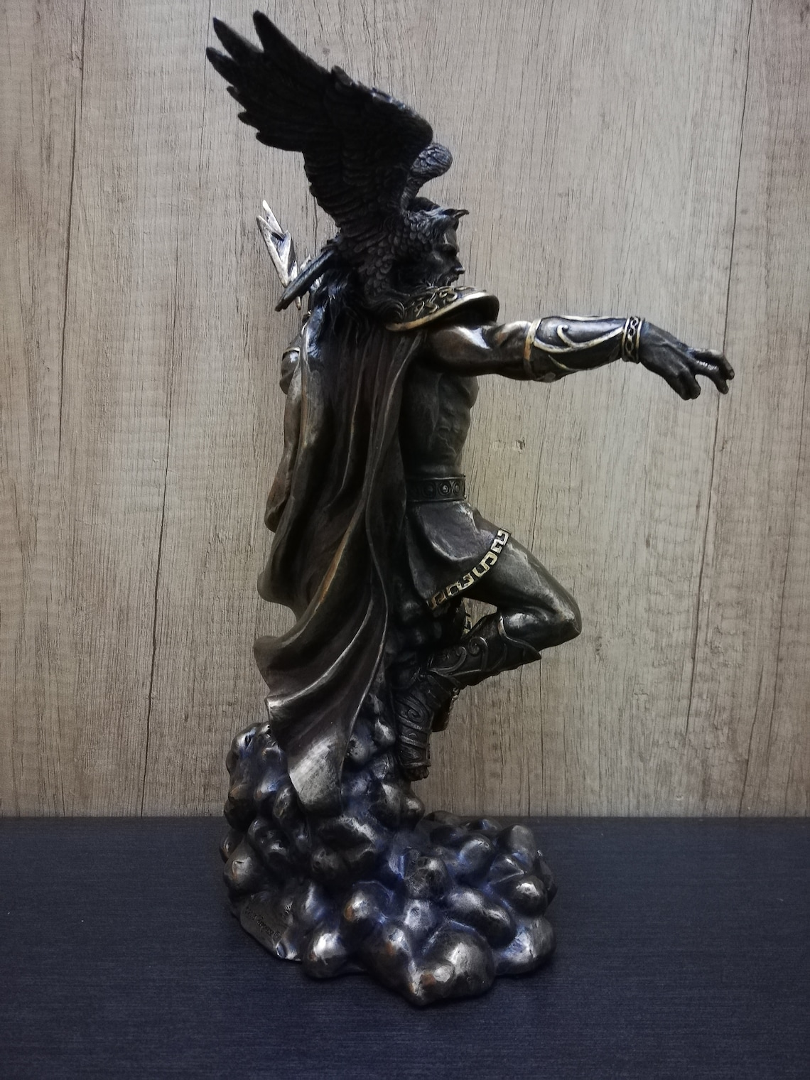 Zeus With Thunderbolt Ancient Greek God the King of the Gods | Etsy
