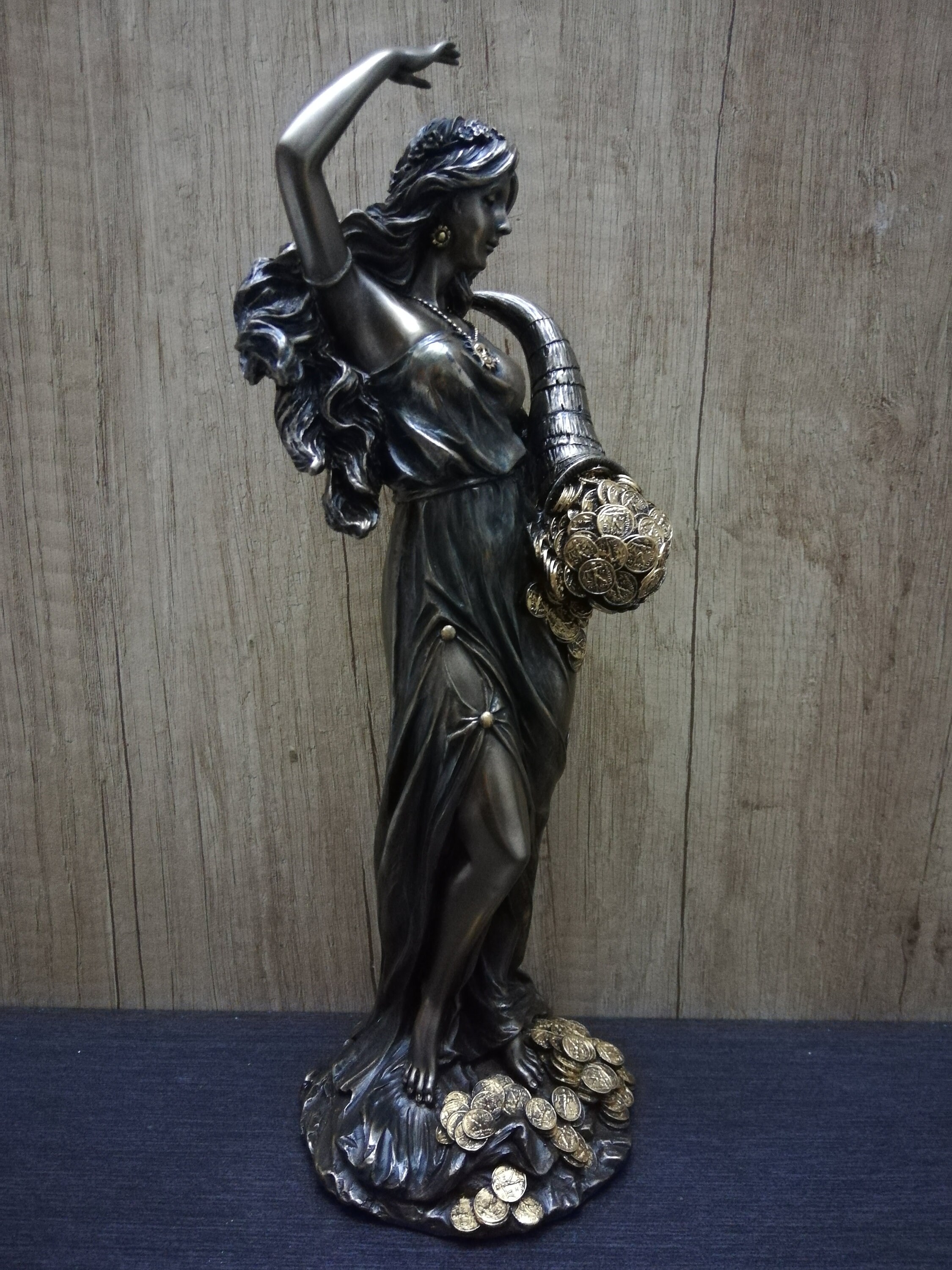 Fortuna Goddess Of Wealth Tyche 11.02in-28cm Ancient Greek | Etsy