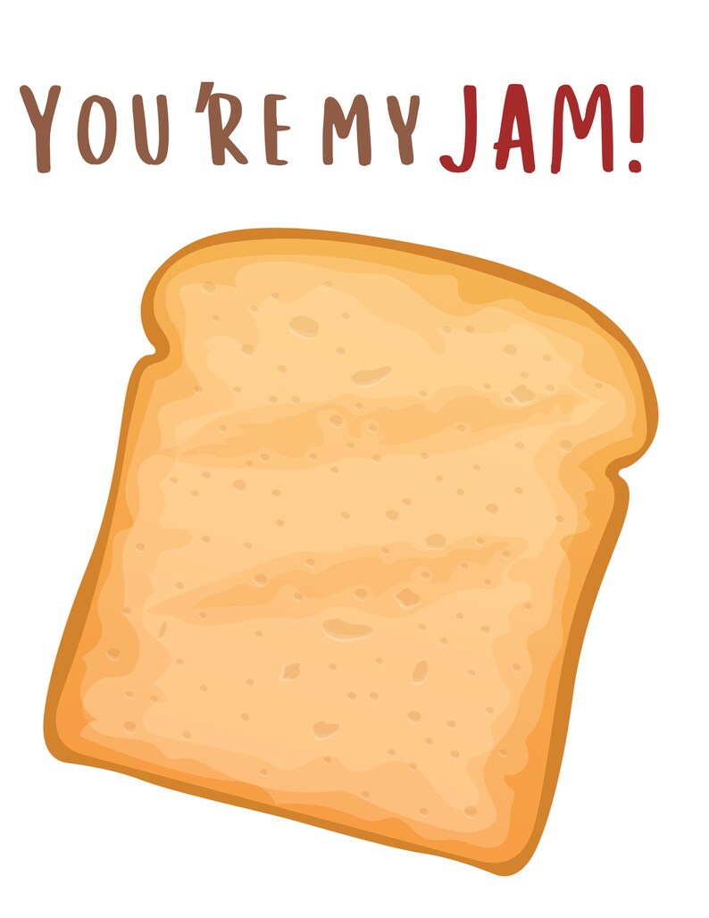 You're My JAM! | Toddler Baby Handprint DIY Card Template| Mother's Day ...