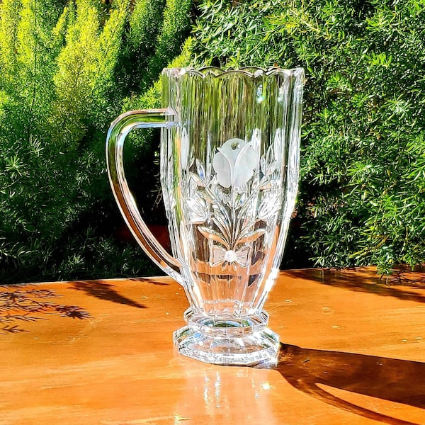 Crystal Pitcher - Etsy