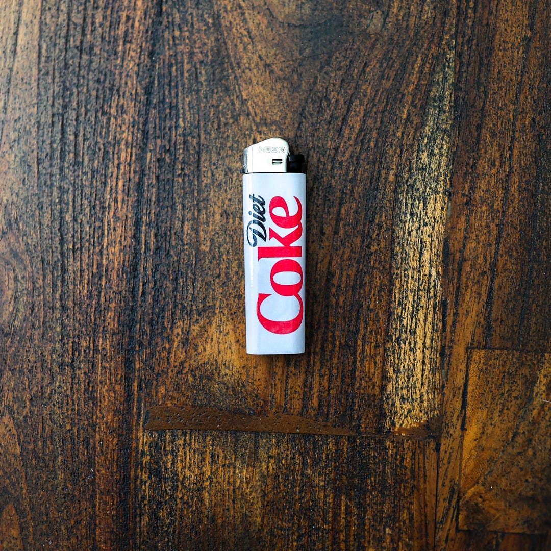 Diet Coke Inspired Lighter | Cute Aesthetic Candle Lighter | Gift for ...