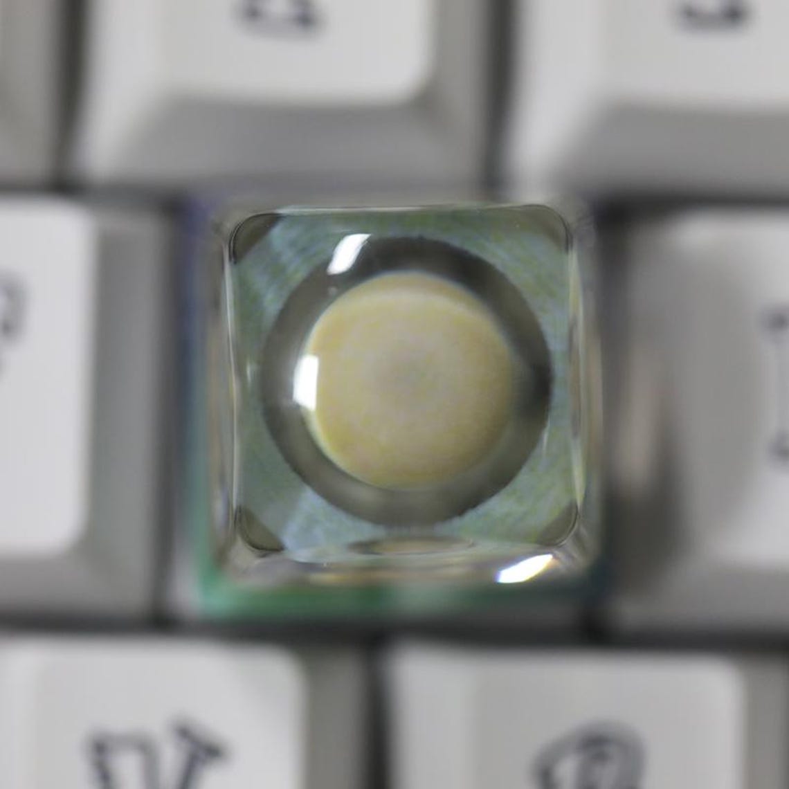 Moon Eight Planets of the Solar System Keycaps 3D Resin ESC Translucent ...