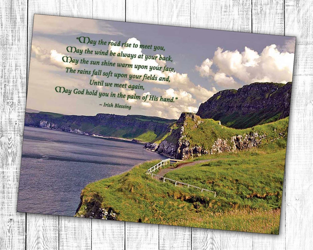 Road Rise Irish Sympathy Card, Irish Condolence Card, Dingle Peninsula ...