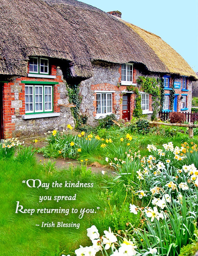 Kindness You Spread Thank You, Irish Thank You, Irish Blessing, Irish ...