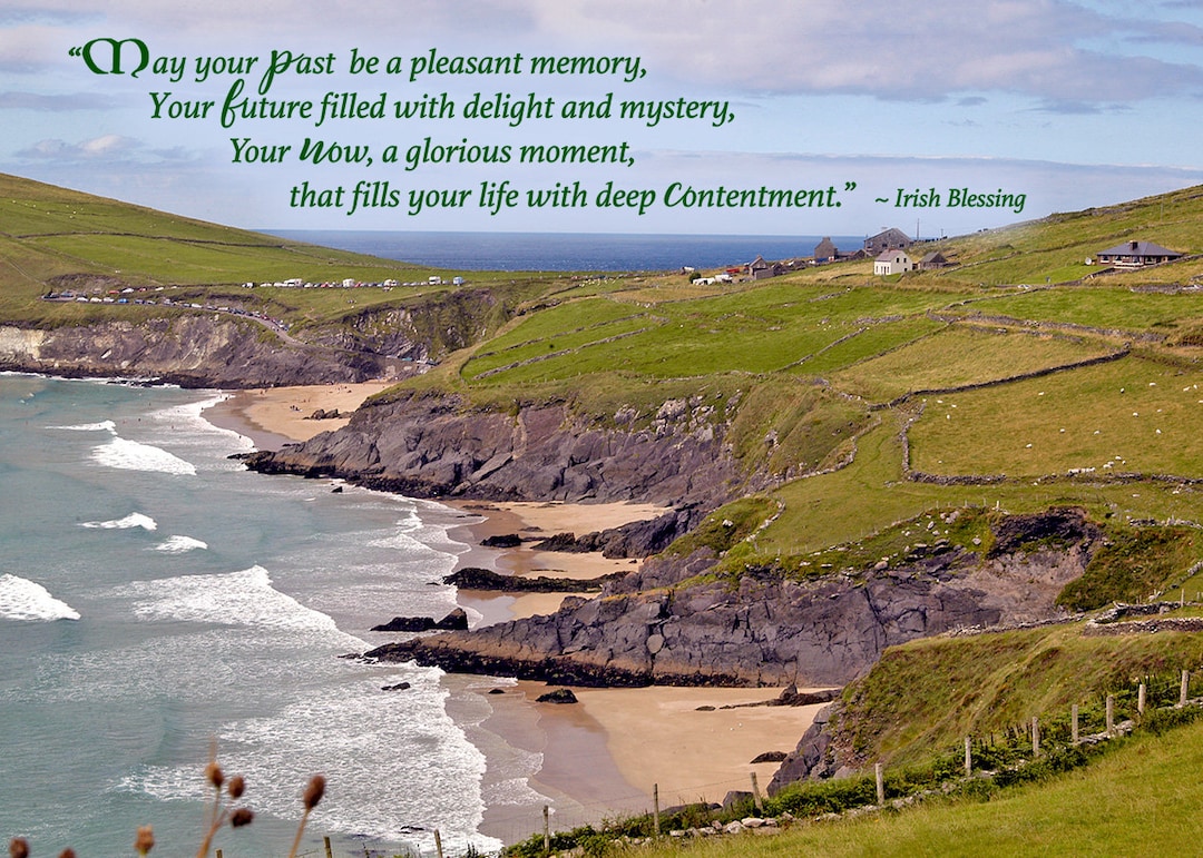 Irish Landscape Retirement Card "wherever You Go and Whatever You Do ...