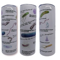 Forensic Nurse Fingerprint Under a Magnifying Glass Slim Water Bottle ...