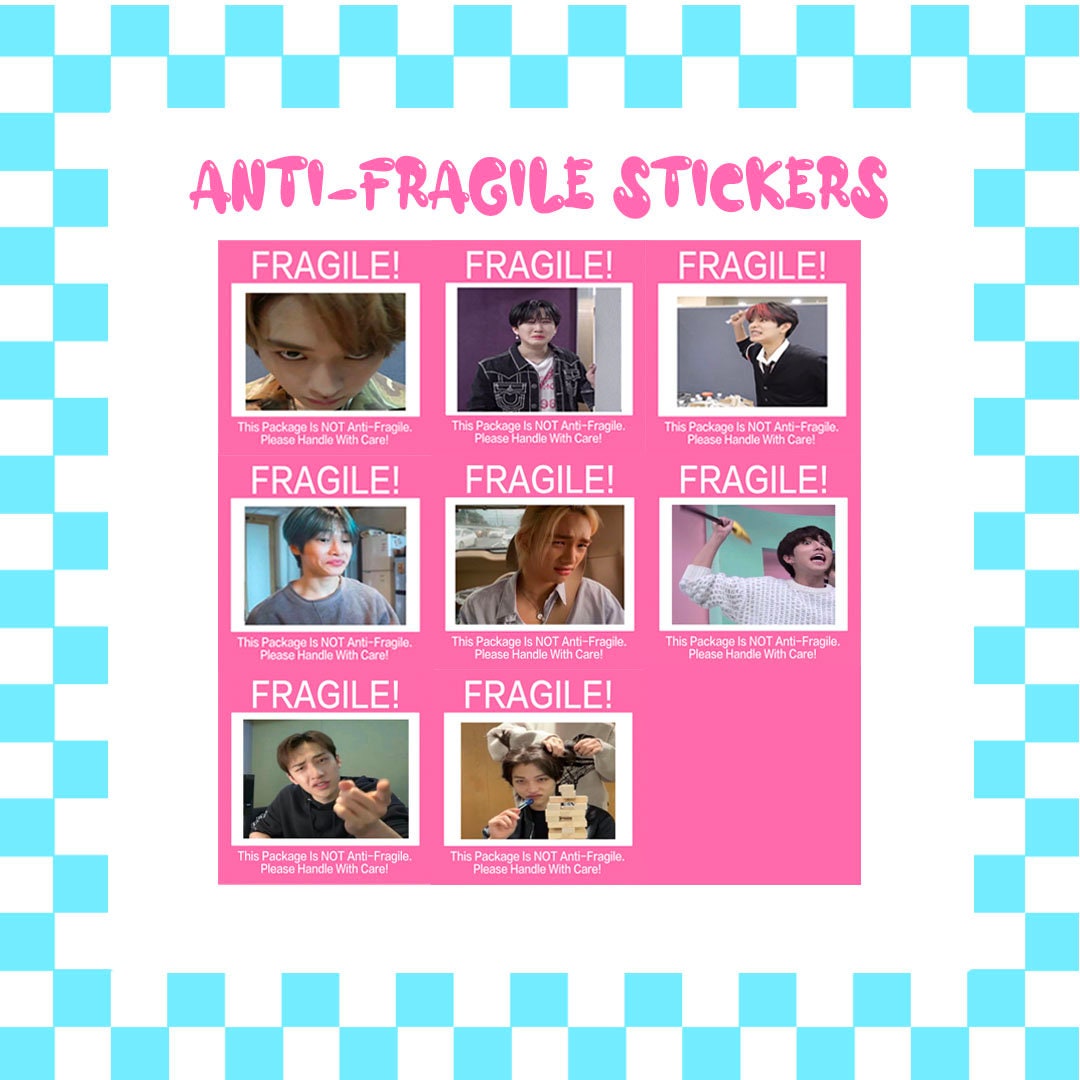 Stray Kids Anti-fragile Sticker Packs Mailing Stickers Kpop - Etsy