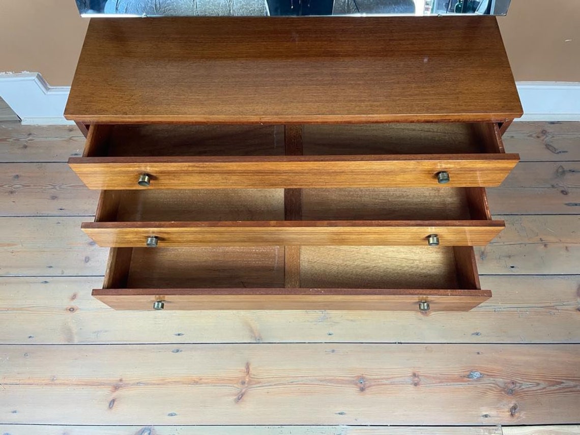 British Mid Century Modern Meredew Vanity Unit / Desk / Dressing Table ...