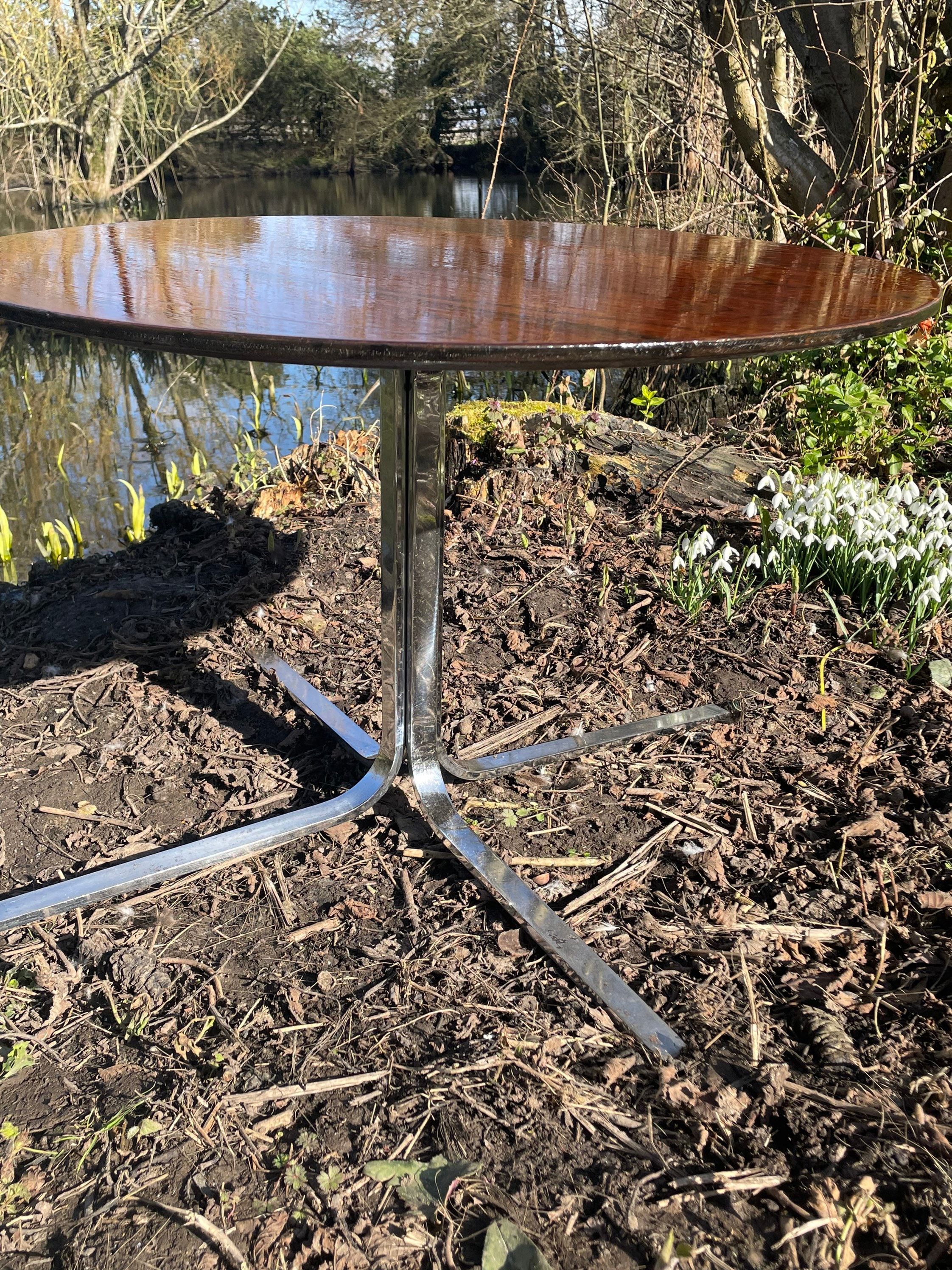 Mid Century Modern Rosewood Small Table - Pending A10 Certificate - Etsy