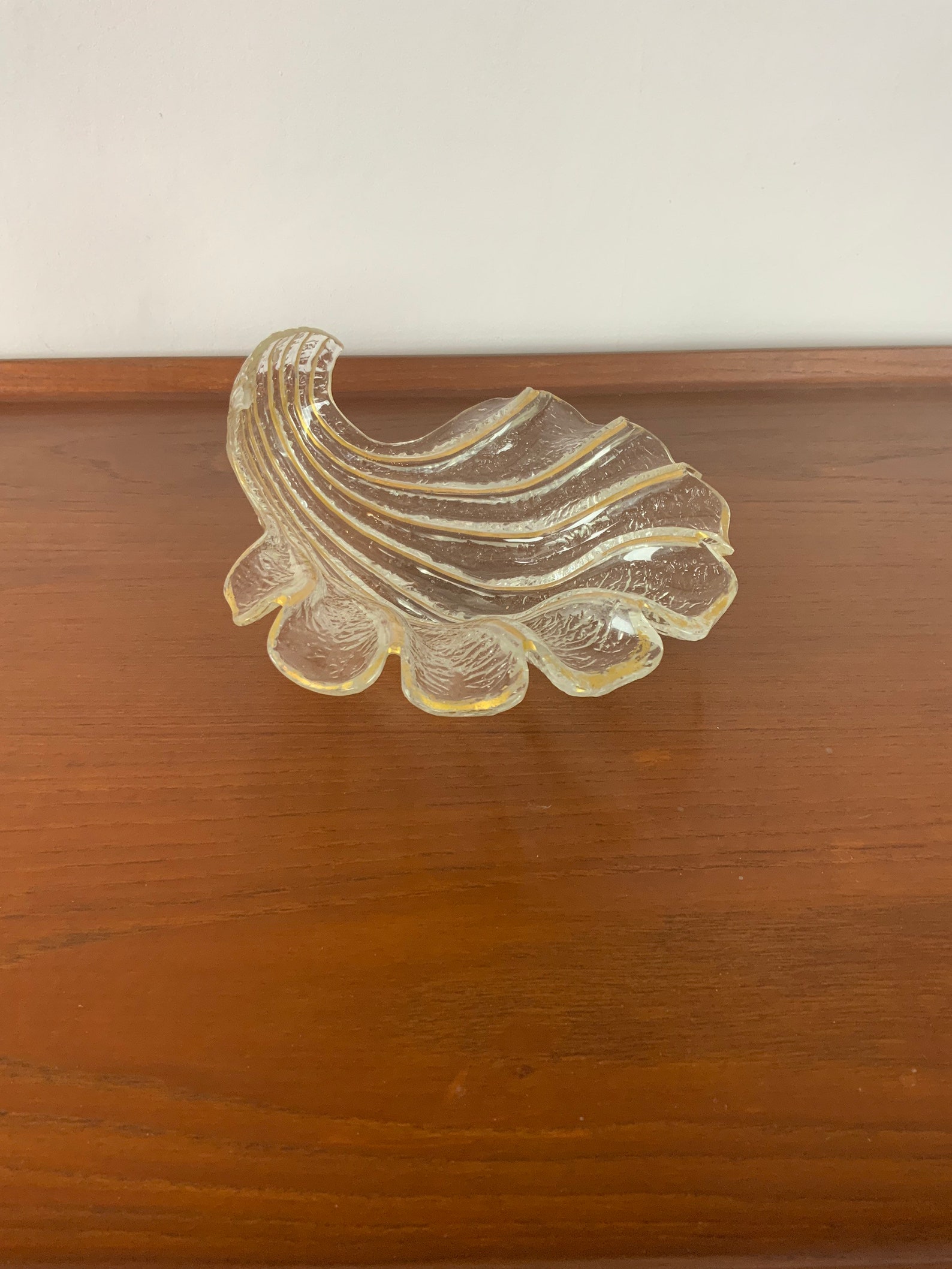 Late 19th Century French Glass Scallop Shell Dish - Etsy UK