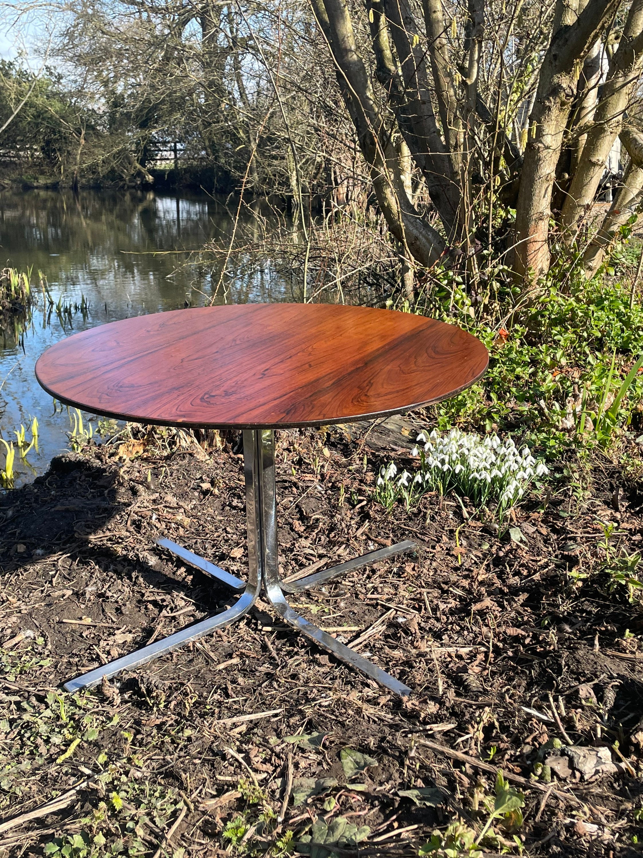Mid Century Modern Rosewood Small Table - Pending A10 Certificate - Etsy