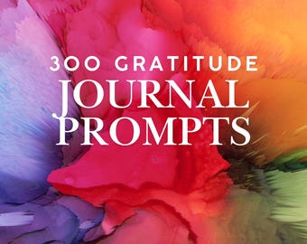300 Gratitude Journal Prompts - Etsy