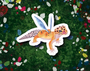 Fairy Gecko Stickers - Etsy