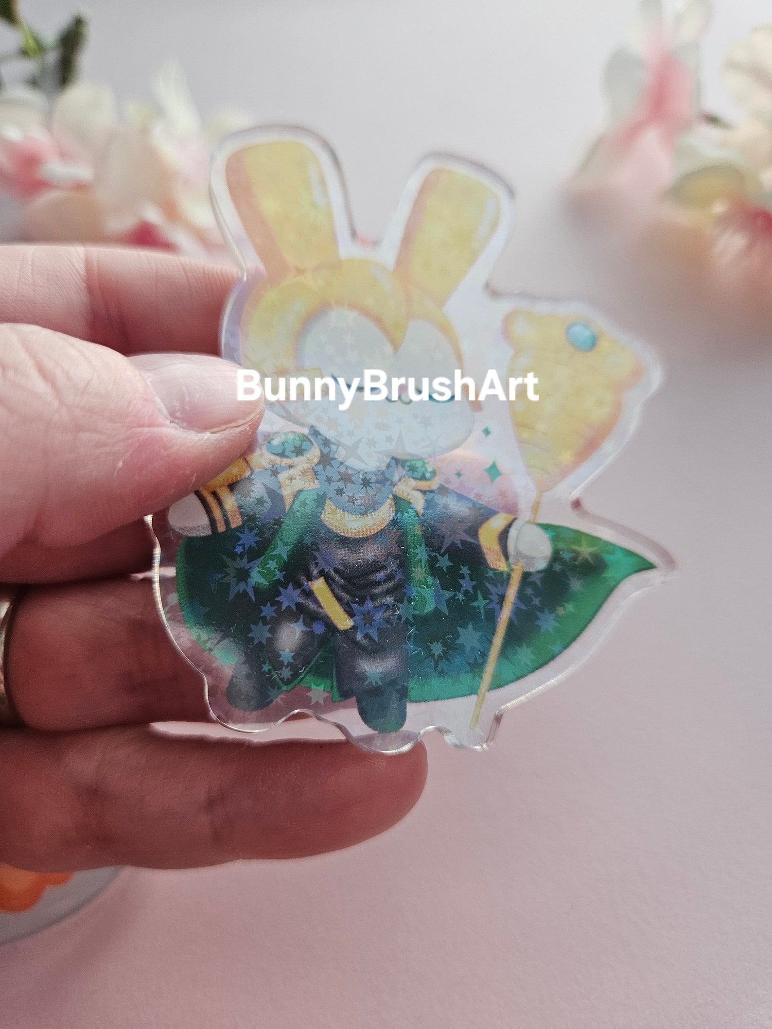 Bunny Loki Acrylic Pin - Etsy