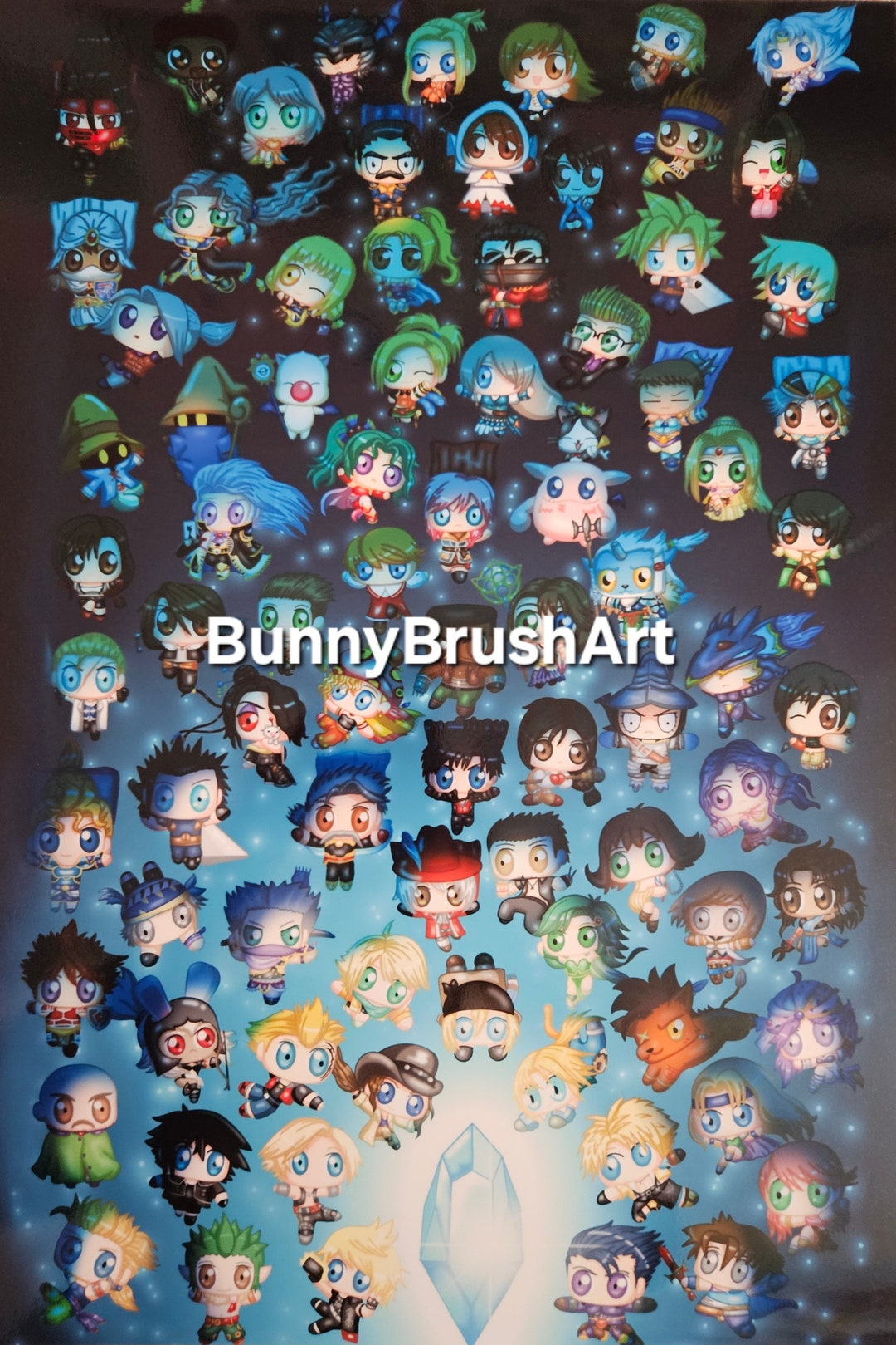 Protect the Crystal Art Print - Etsy