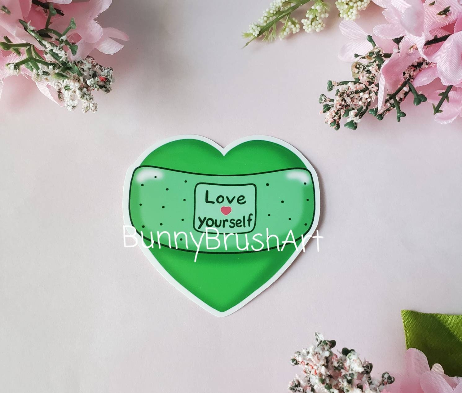 Mental Health Awareness Vinyl Sticker Love Yourself Sticker - Etsy